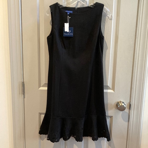 Talbots | Dresses | Nwt Talbots Black Dress | Poshmark